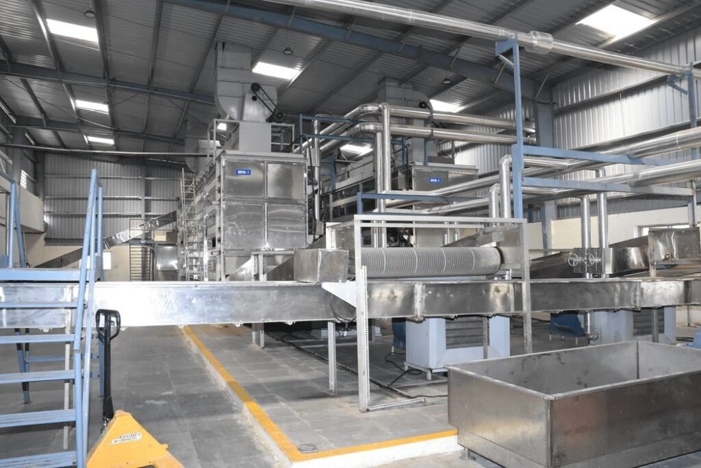 Dehydrated Fruits and Vegetables Processing Lines