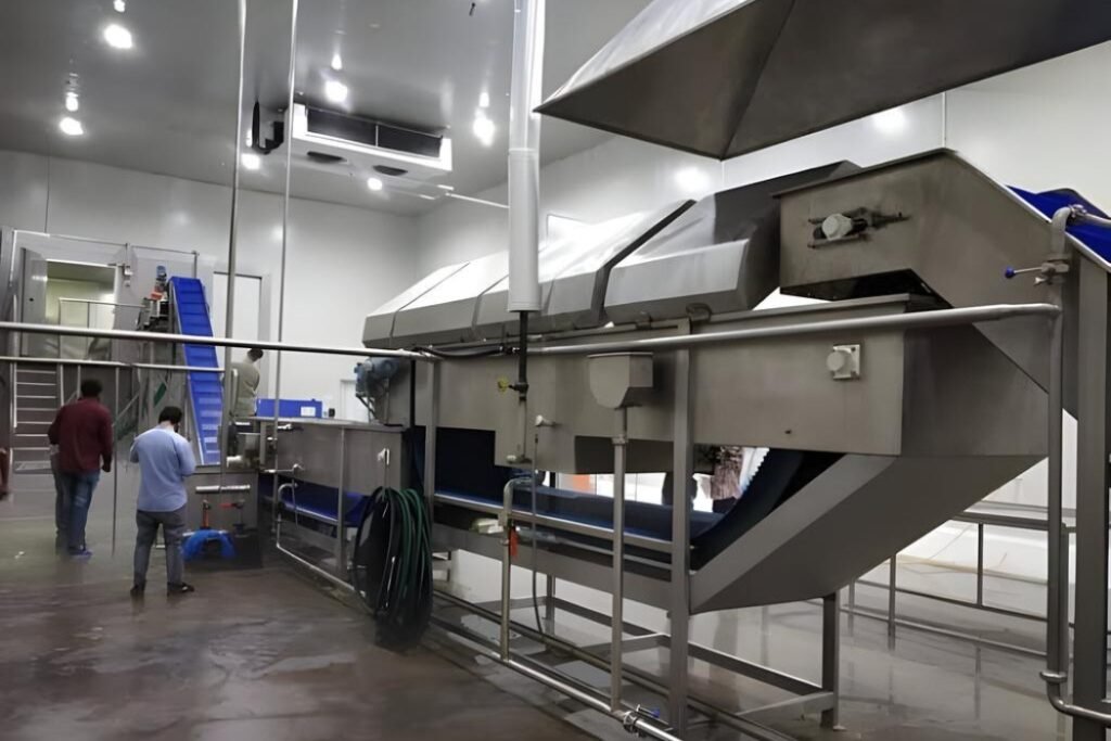 Frozen Vegetable Processing Line - Naytrix Foodtek Pvt Ltd